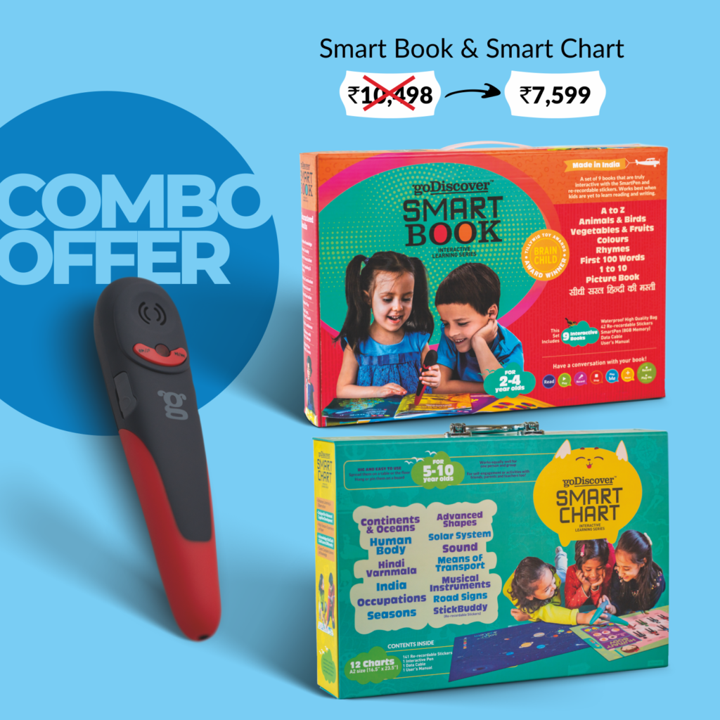 Pre Nursery Books - SmartBook and SmartChart with Talking Pen