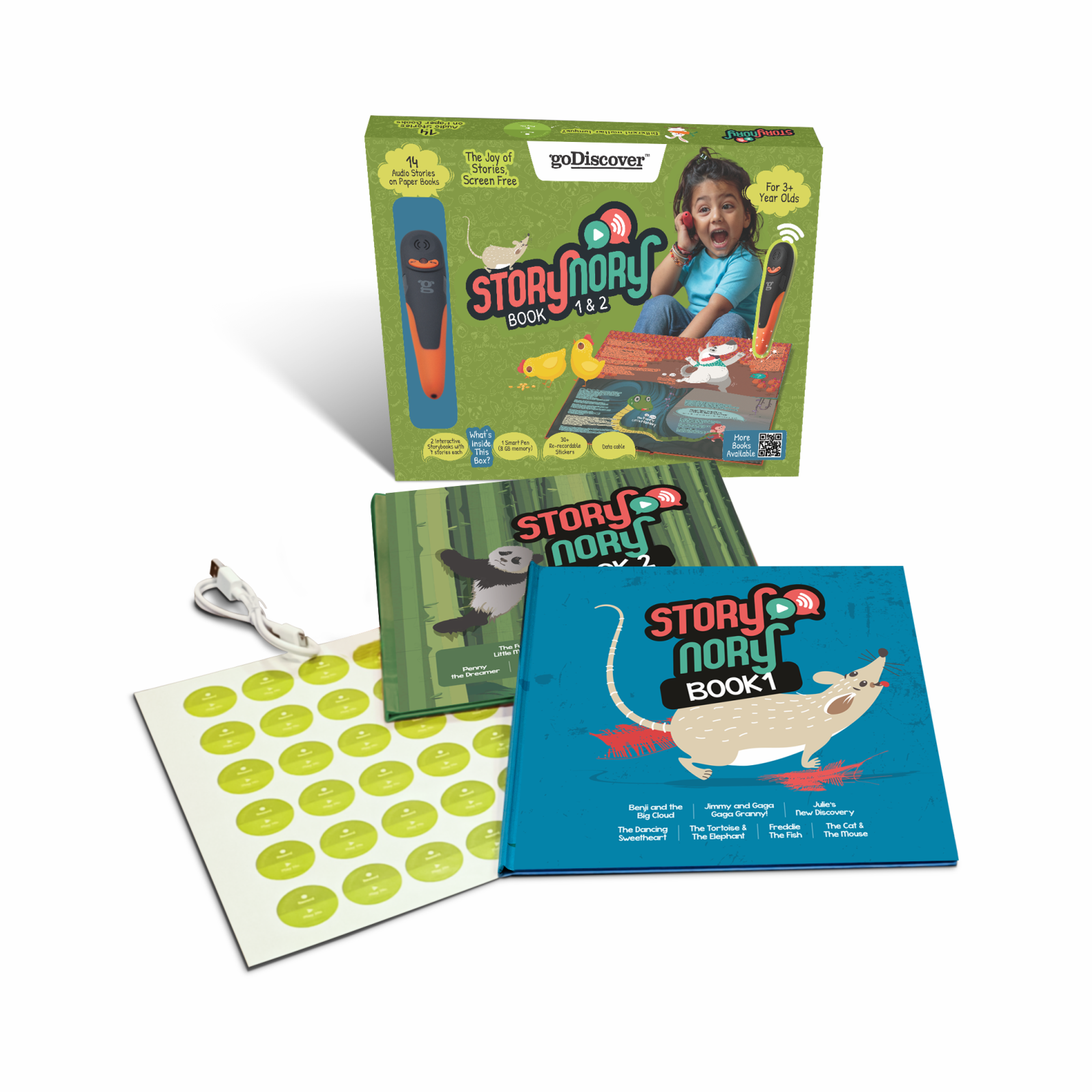 Storynory Book for 3+ Years – The Joy of Stories, Screen-Free